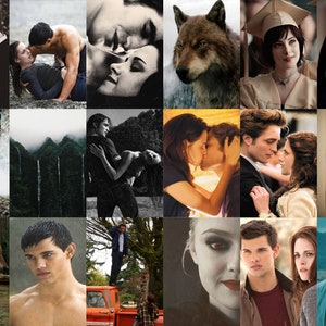 Twilight Wall Collage Kit | Twilight Saga Aesthetic Photo Collage ...