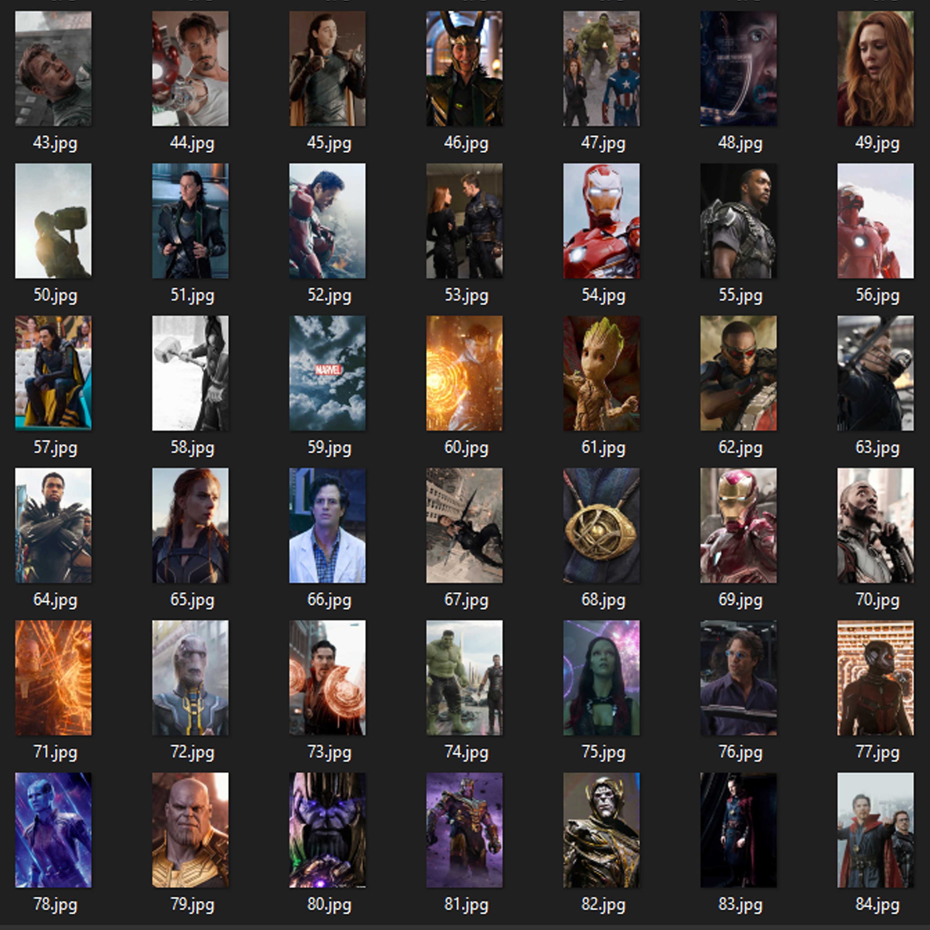 125 PCS Avengers Wall Collage Kit | Marvel Aesthetic Photo Collage ...