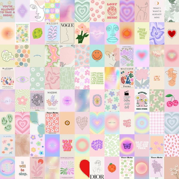 Pastel Poster - Etsy