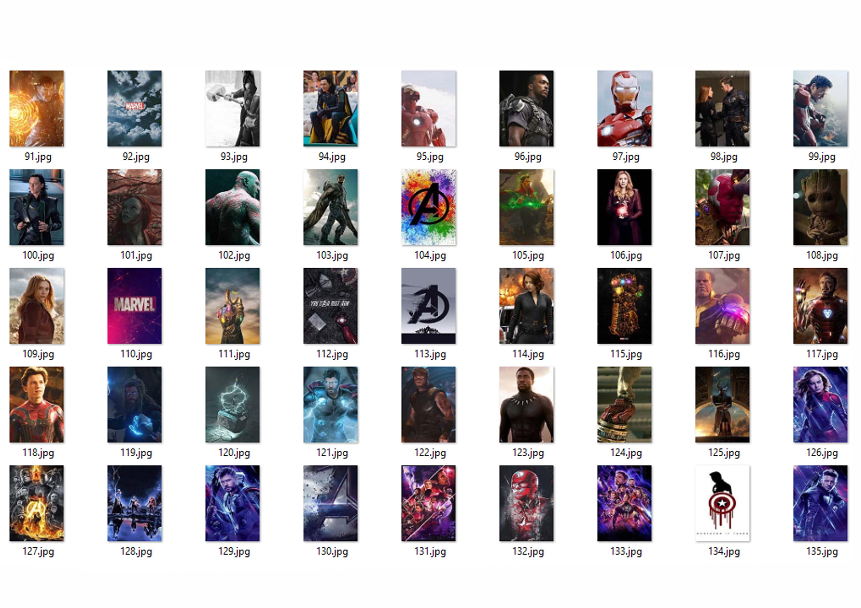 Marvel Aesthetic Photo Collage Avengers Wall Collage Kit Avengers Super ...