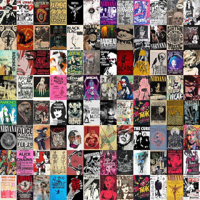 Grunge Emo Room Decor - Etsy