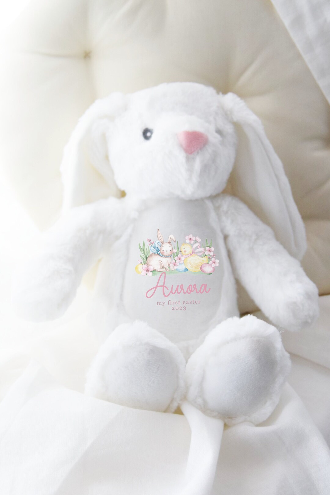 Personalised First Easter Bunny Teddy Easter Teddy Gifts Girls Boys ...