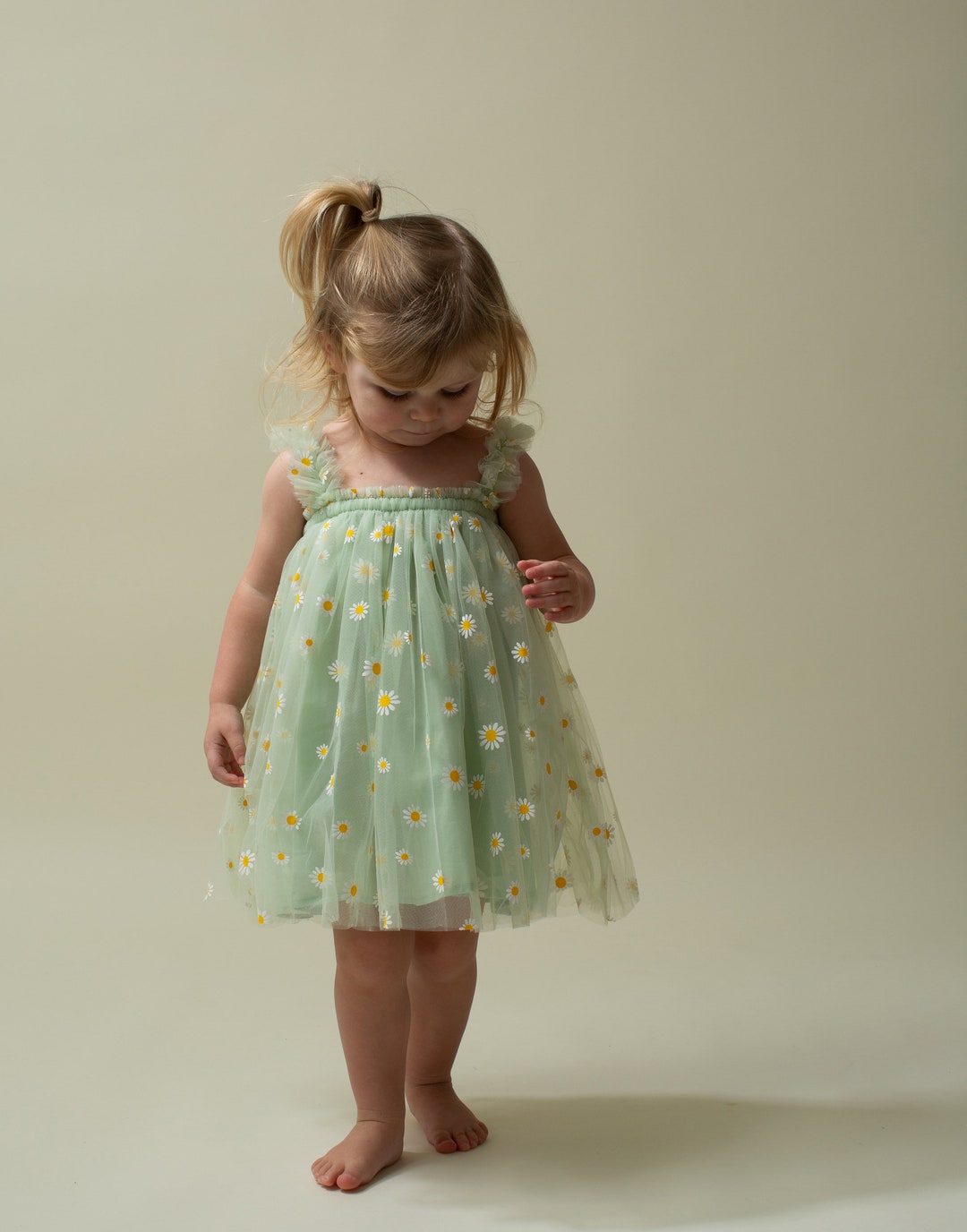 Girls Spring Flower Dress Cute Baby Dress Girls Summer Dresses Tutu ...