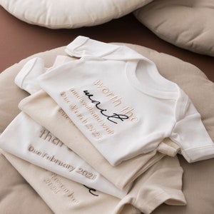 Personalised Worth the Wait Vest IVF Baby Announcement Vest IVF Baby ...