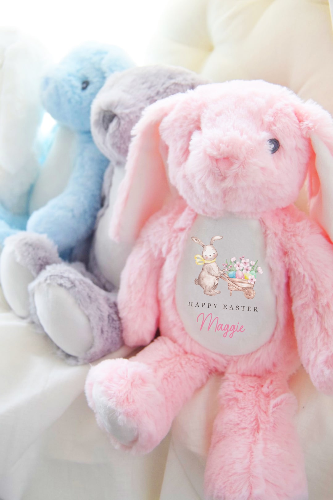 Personalised Easter Bunny Teddy Easter Teddy Gifts Girls Boys ...