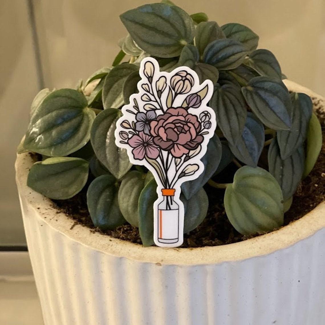 T1D Novolog Insulin Flowers Sticker Diabetes Type 1 T1D - Etsy