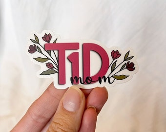 T1D Humalog Insulin Flowers Sticker, Diabetes, Type 1, T1D, Type One ...