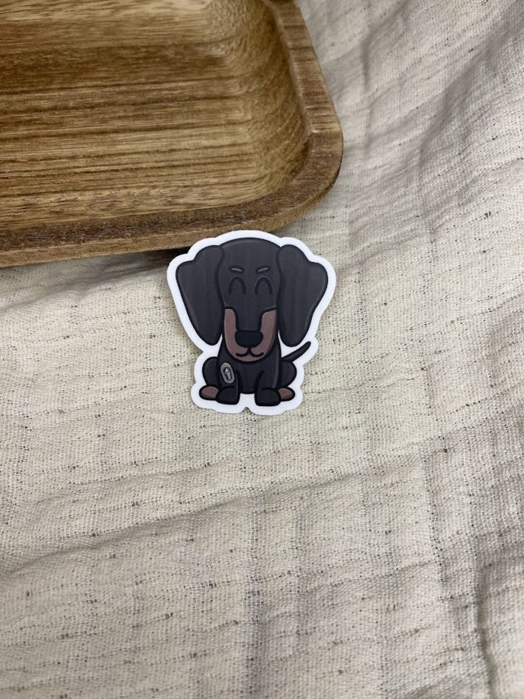 T1D Dexcom Short Black Dog Sticker , Diabetes, Type 1, T1D, Type One ...
