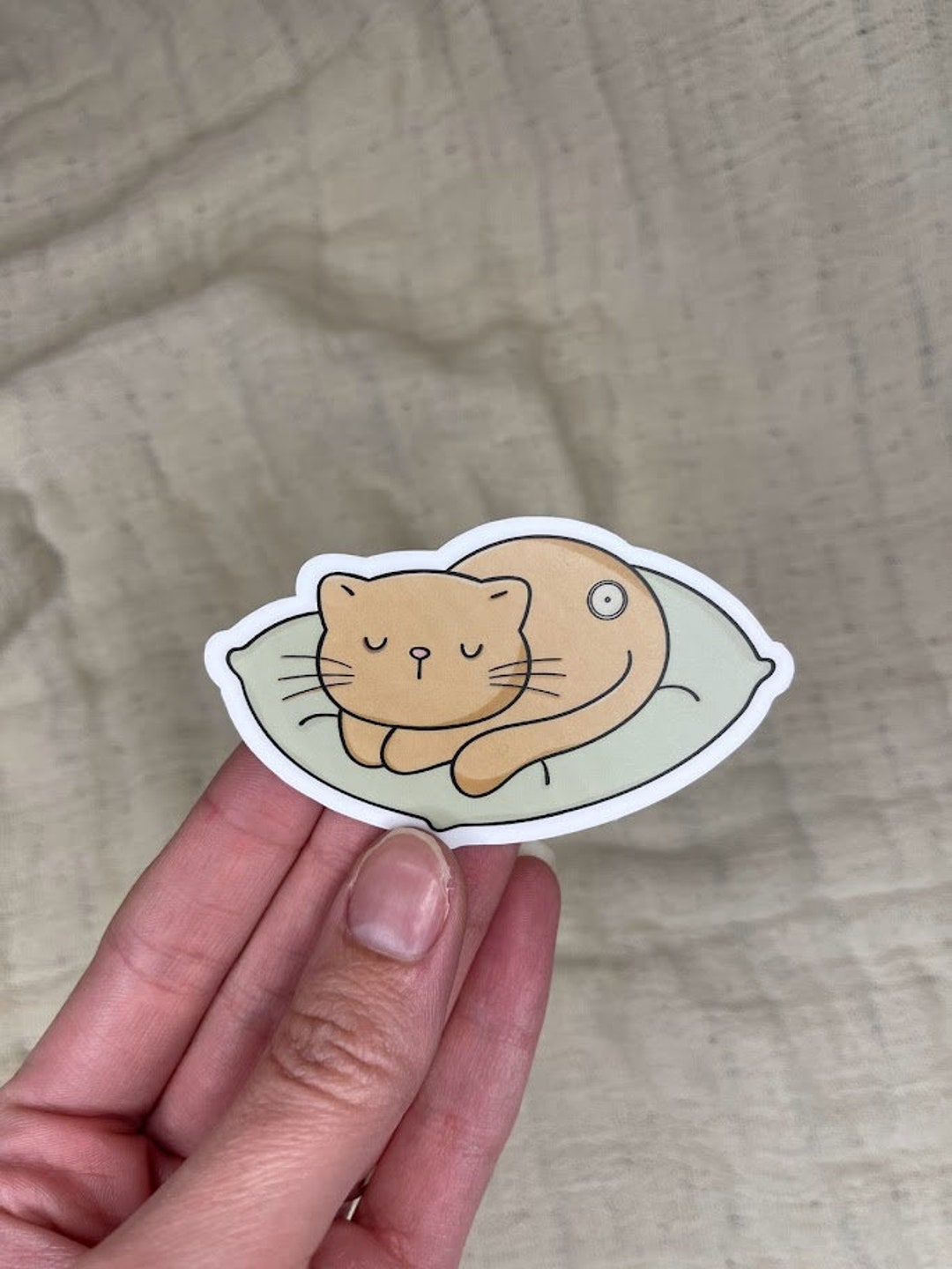 T1D Libre Orange Cat Sticker , Diabetes, Type 1, T1D, Type One Sticker ...