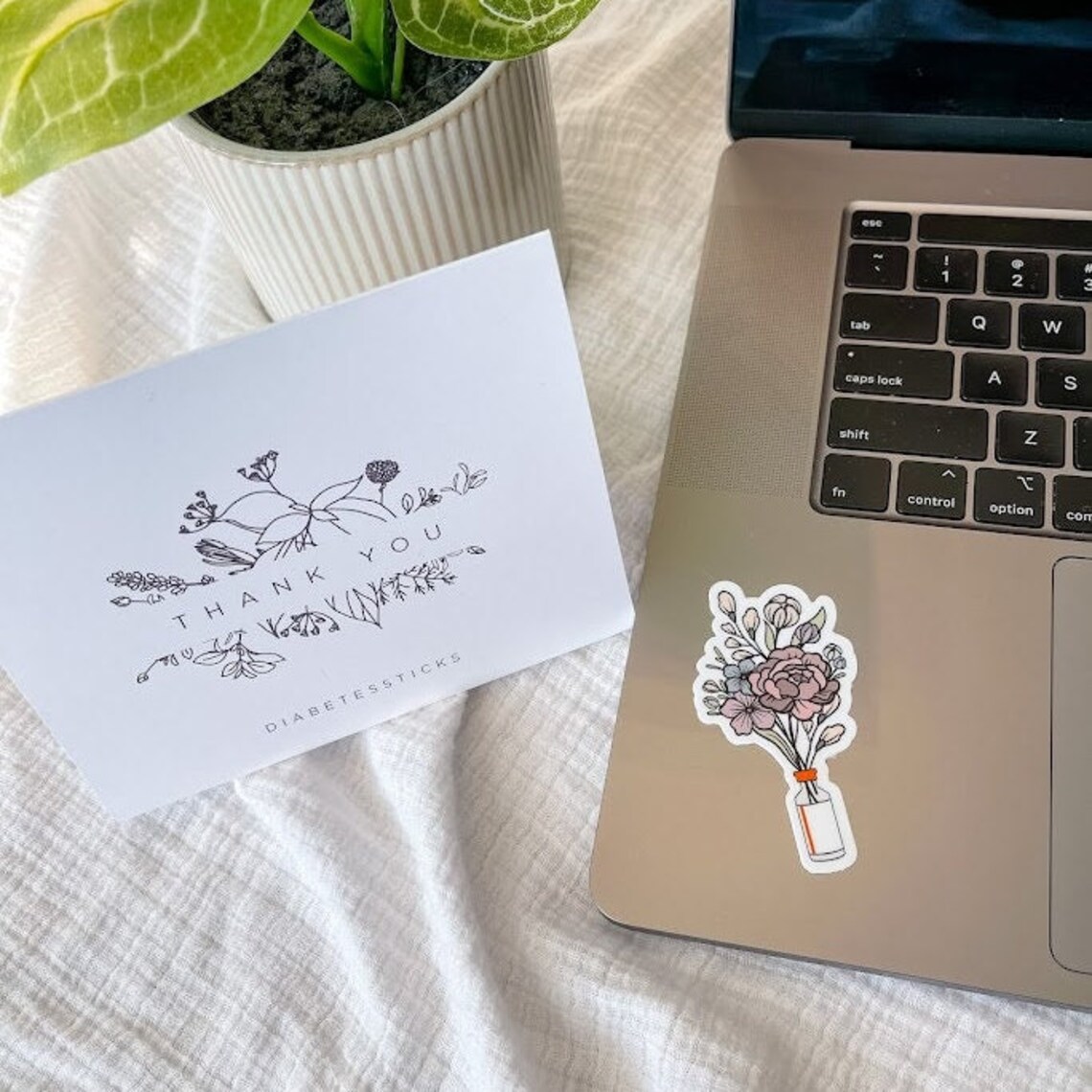 T1D Novolog Insulin Flowers Sticker Diabetes Type 1 T1D - Etsy