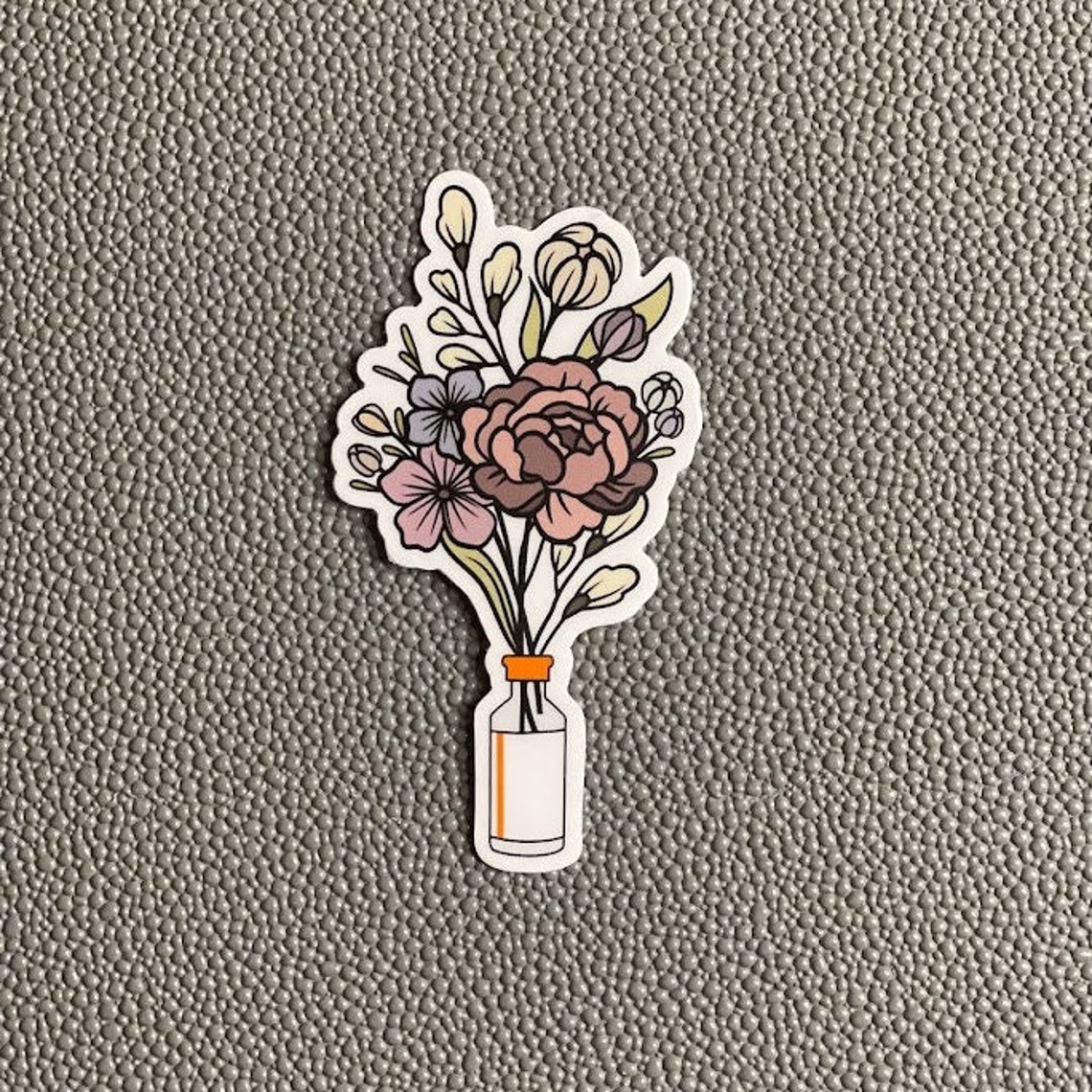 T1D Novolog Insulin Flowers Sticker Diabetes Type 1 T1D - Etsy