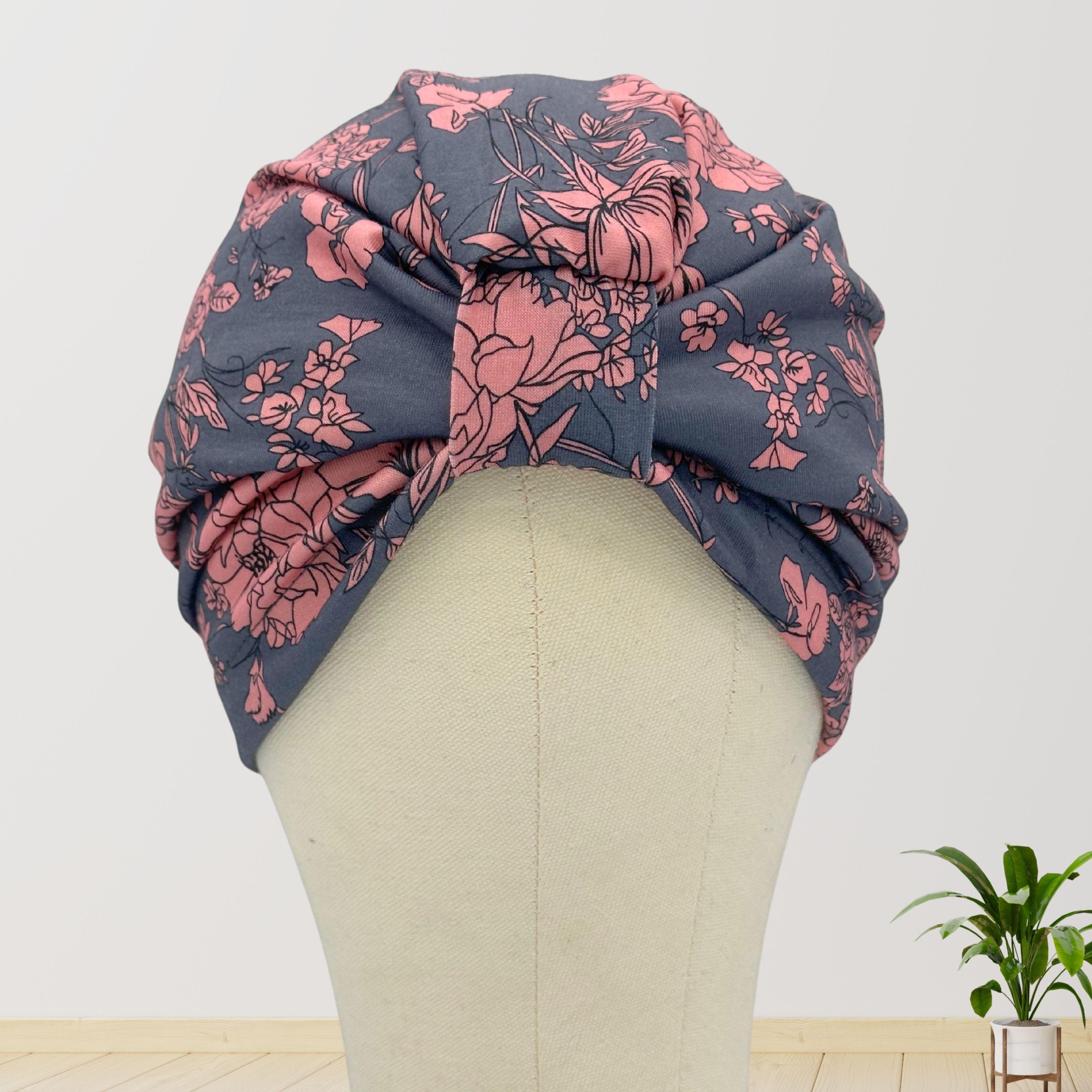 Dressy Alopecia Head Coverings, Silky Lined Headwear for Chemo, Gift ...