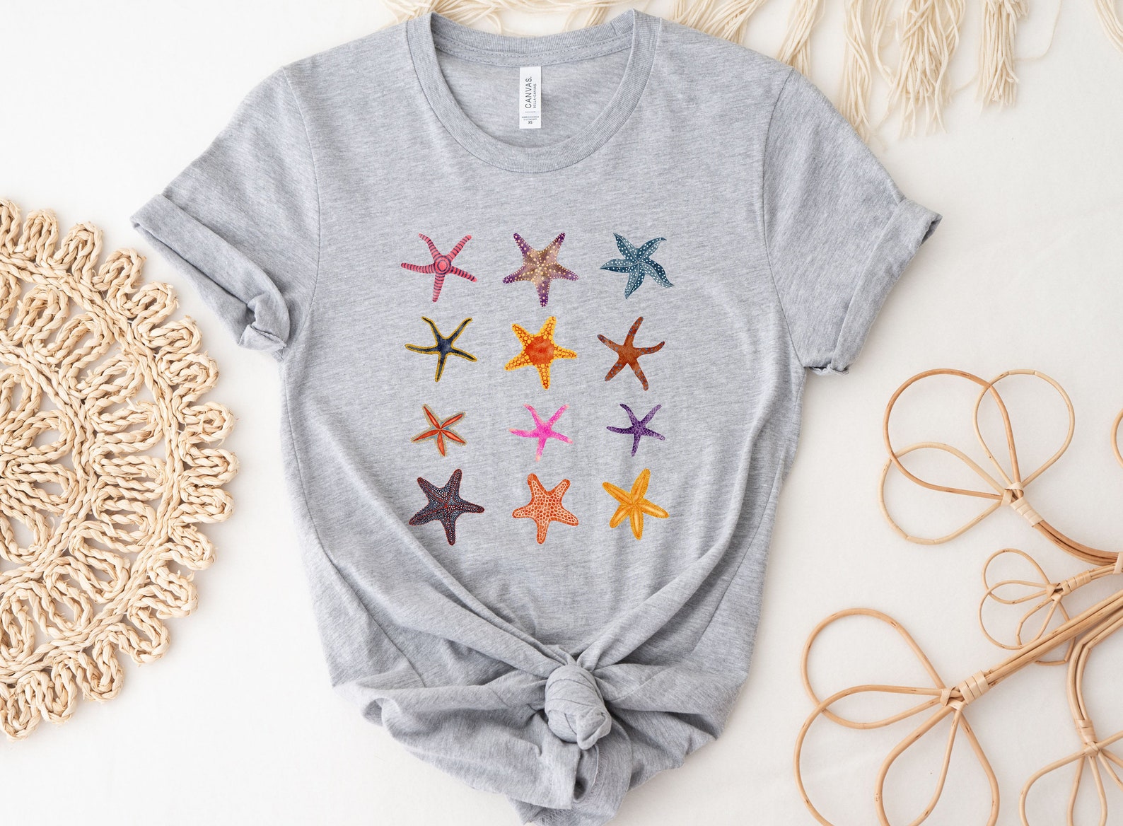 Cute Starfish Shirt, Under the Sea Animals Tshirt, Star Fish Lover Gift ...