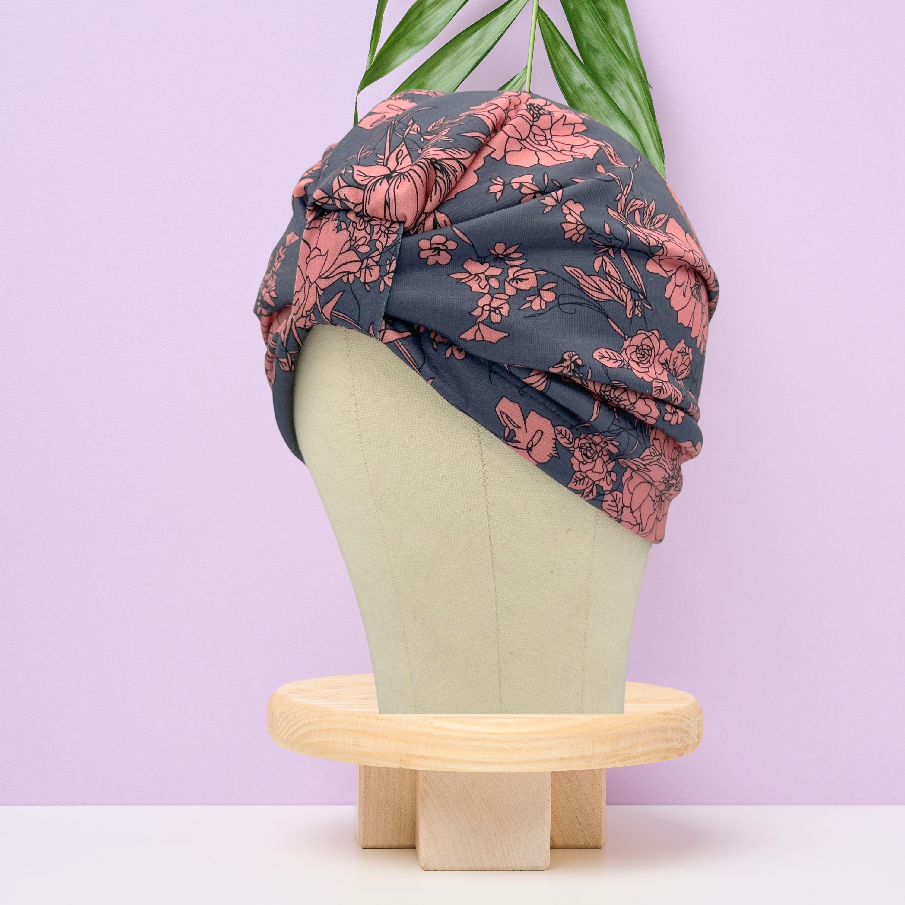 Stylish Chemo Hat, Silky Lined Headwear for Alopecia Women, Gift for ...