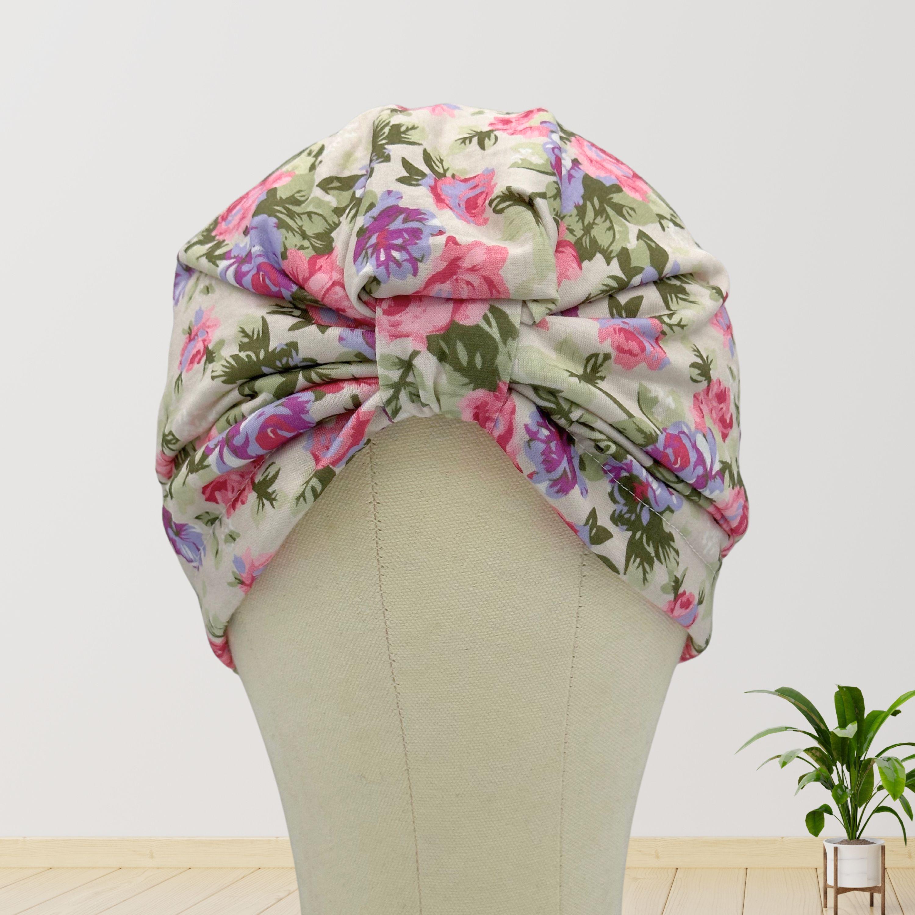 Dressy Alopecia Head Coverings, Silky Lined Headwear for Chemo, Gift ...