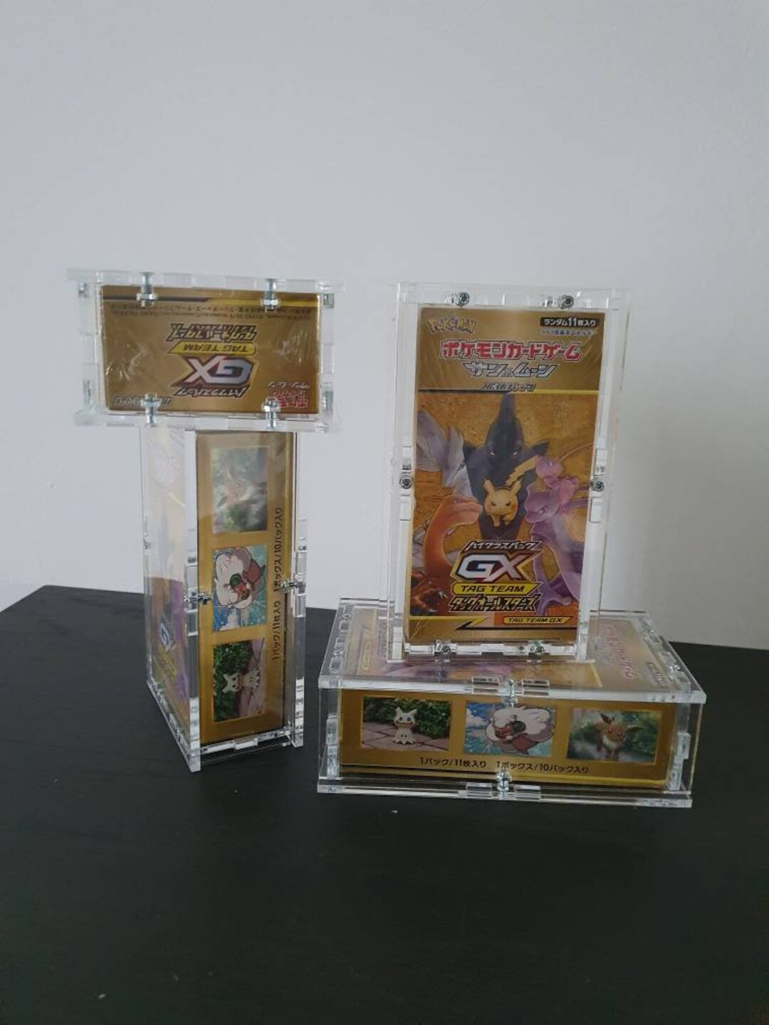 Acrylic Case for Pokemon Japan Display Protective Box Protector Perfect ...