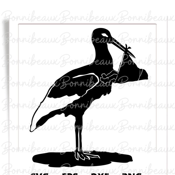 Stork Yard Sign - Etsy