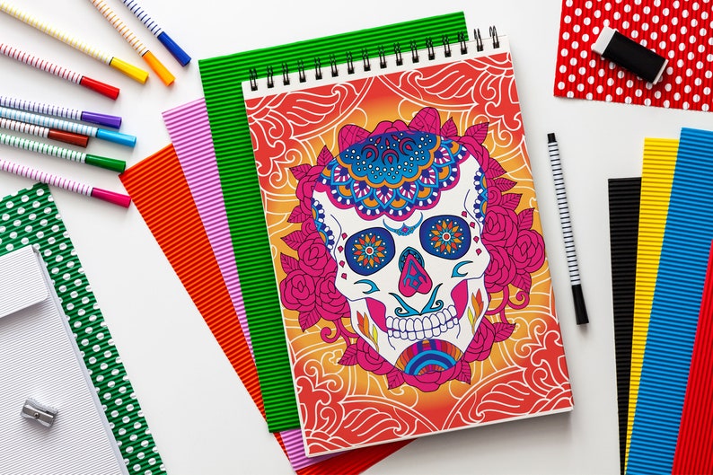 Coloring Book, Instant Download, Clipart, SVG, 50 Digital Coloring ...