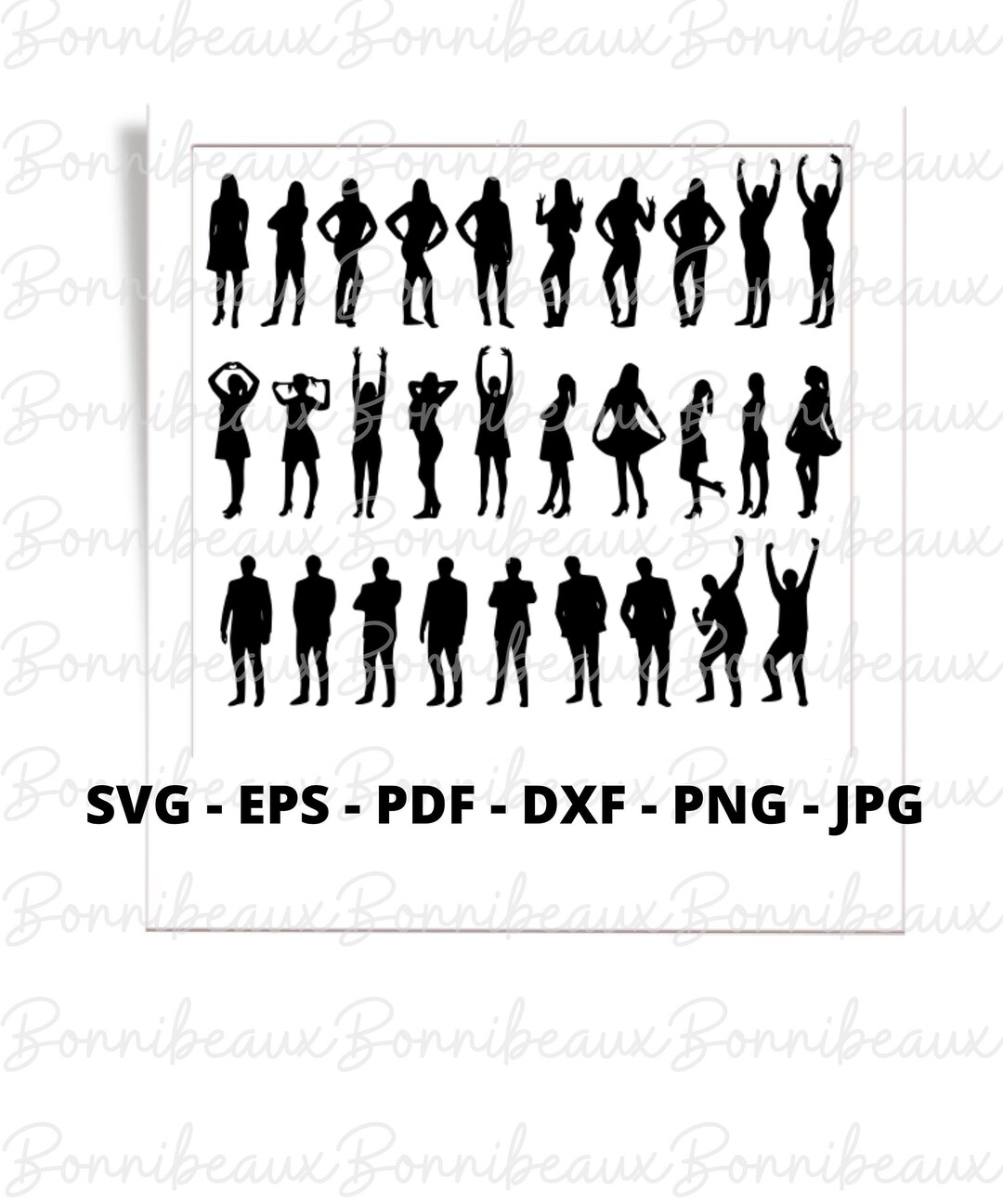 Human Body SVG, EPS, Pdf,png,dxf,jpg, Couple Poses Svg, Instant ...