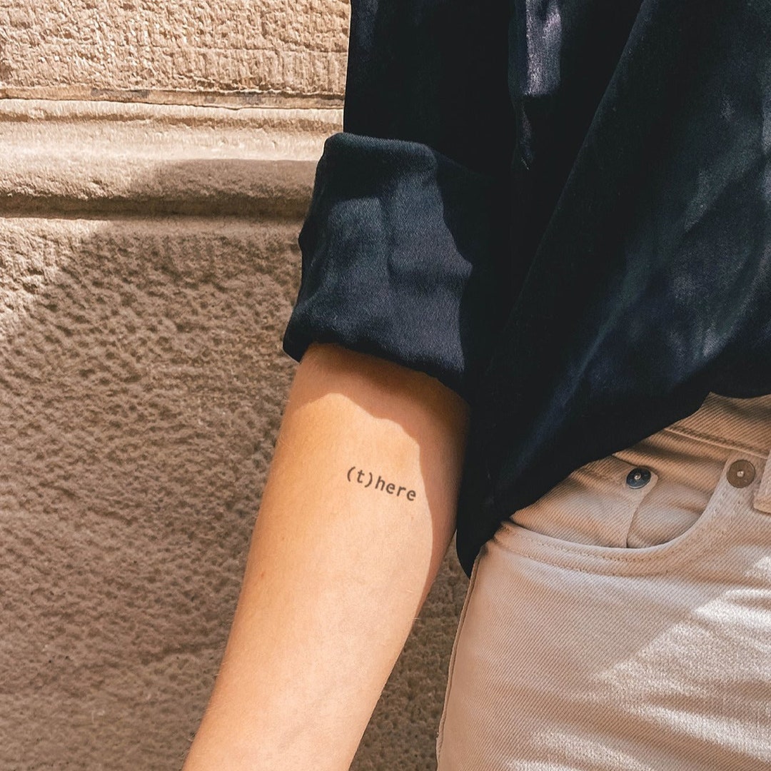 There - Natural Temporary Tattoo | 2-week Tattoo | Semi-permanent ...