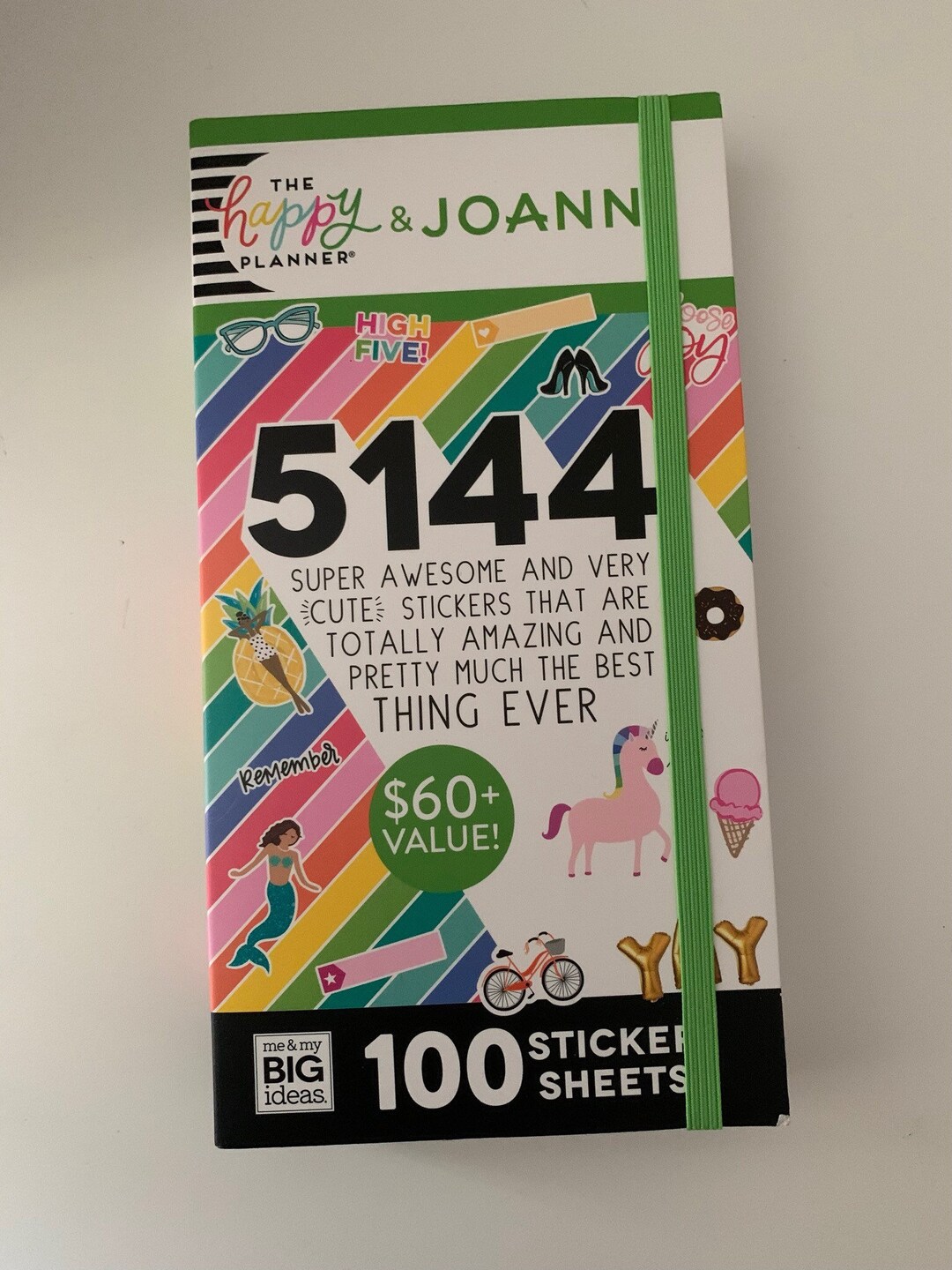 The Happy Planner & Joann - Mega Value Pack Sticker Book - 100 Sheets ...