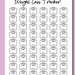 Weight Loss Tracker - One Year Tracker, Starting Weight, Ending Weight ...
