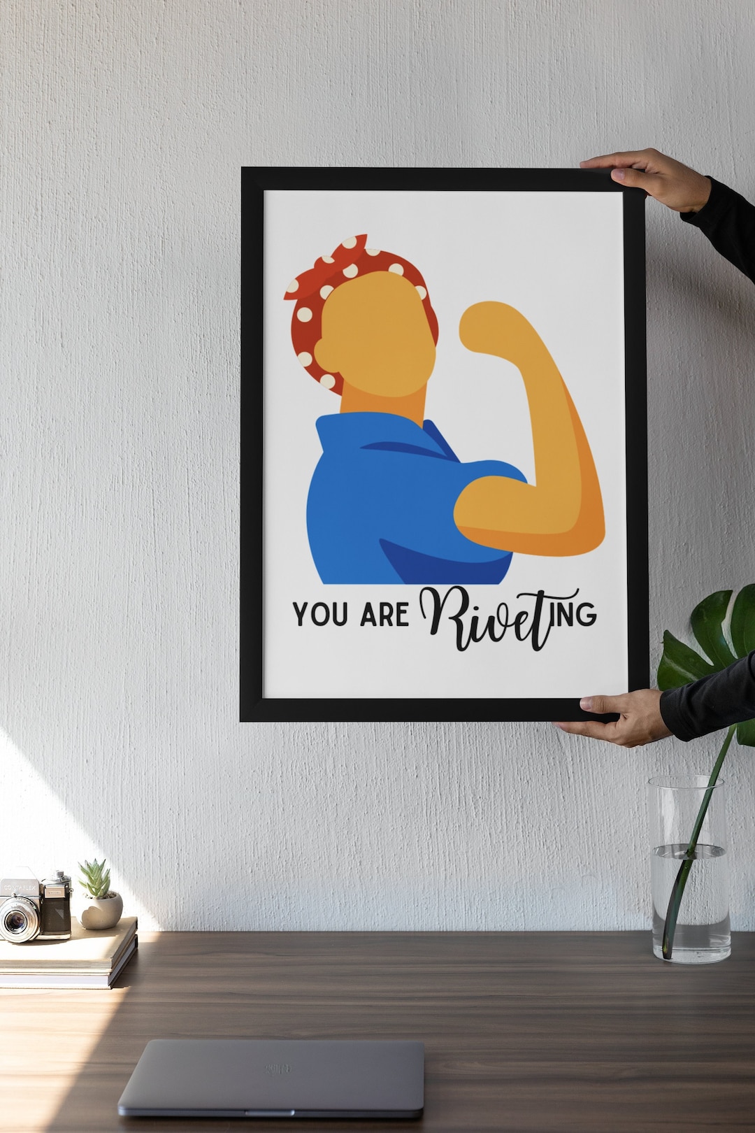 You Are Riveting - Rosie the Riveter - SVG/PNG Digital, Instant ...