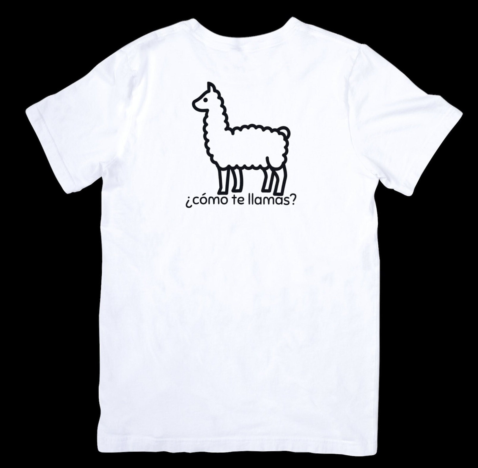 Como Te Llamas Name Tag