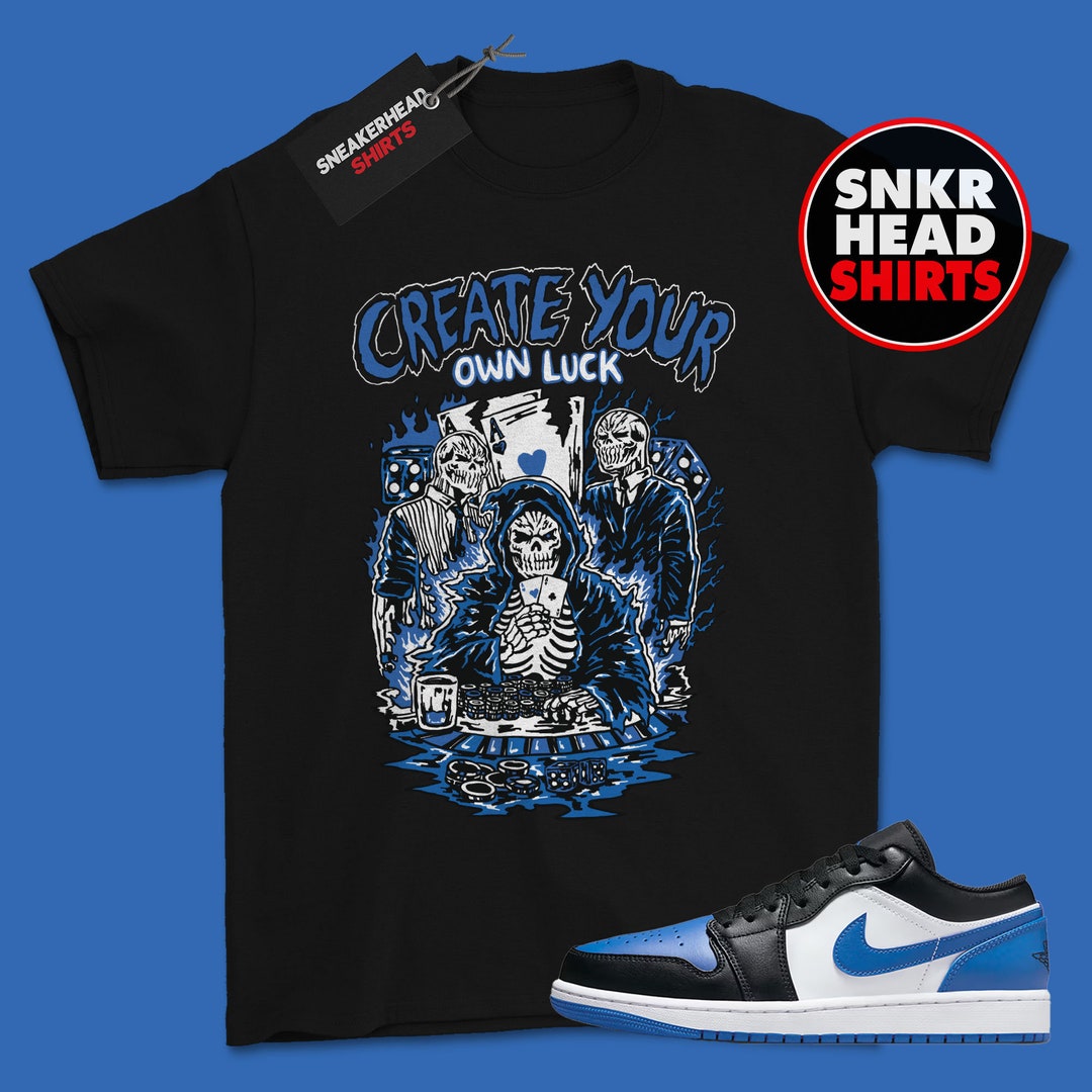 1 Low Alternate Royal Toe Blue Shirt to Match Luck 553558-140 - Etsy