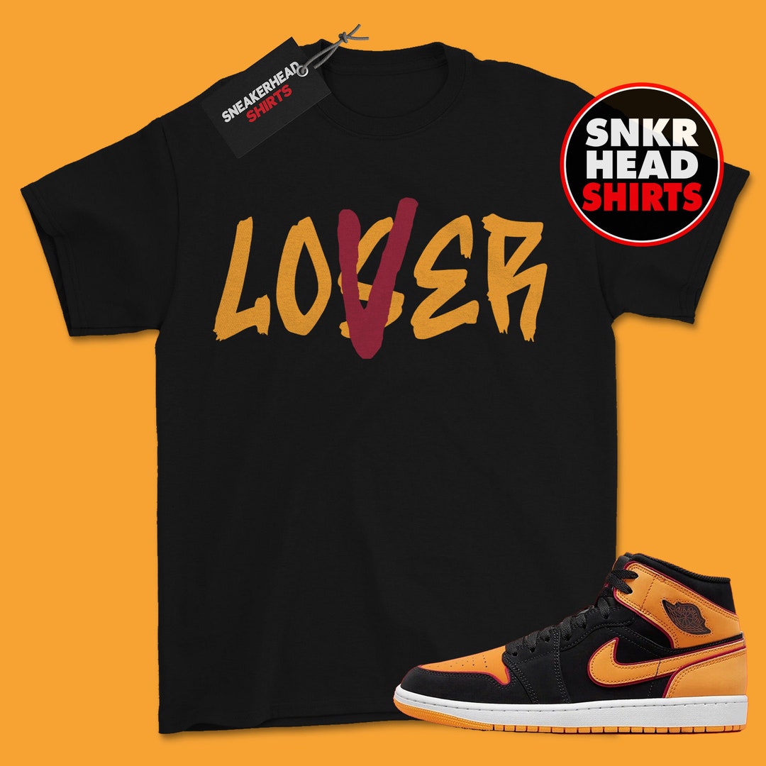 1 Mid Fat Tongue Vivid Orange Yellow Shirt to Match Lover - Etsy