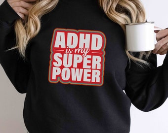 Funny Adhd Sweater | Etsy