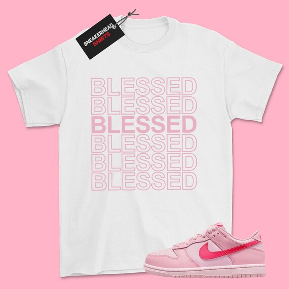 Blessed Dunk Low Triple Pink DH9765-600 Matching Sneaker - Etsy