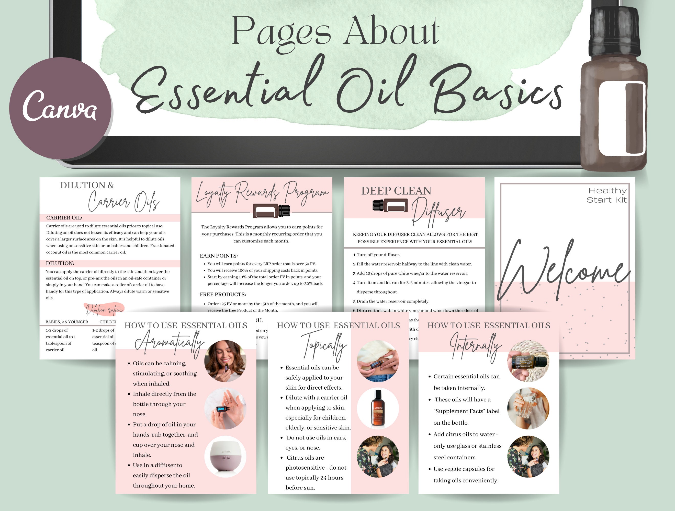 Doterra Enrollment Kit Doterra Welcome Enrollment Booklet - Etsy UK