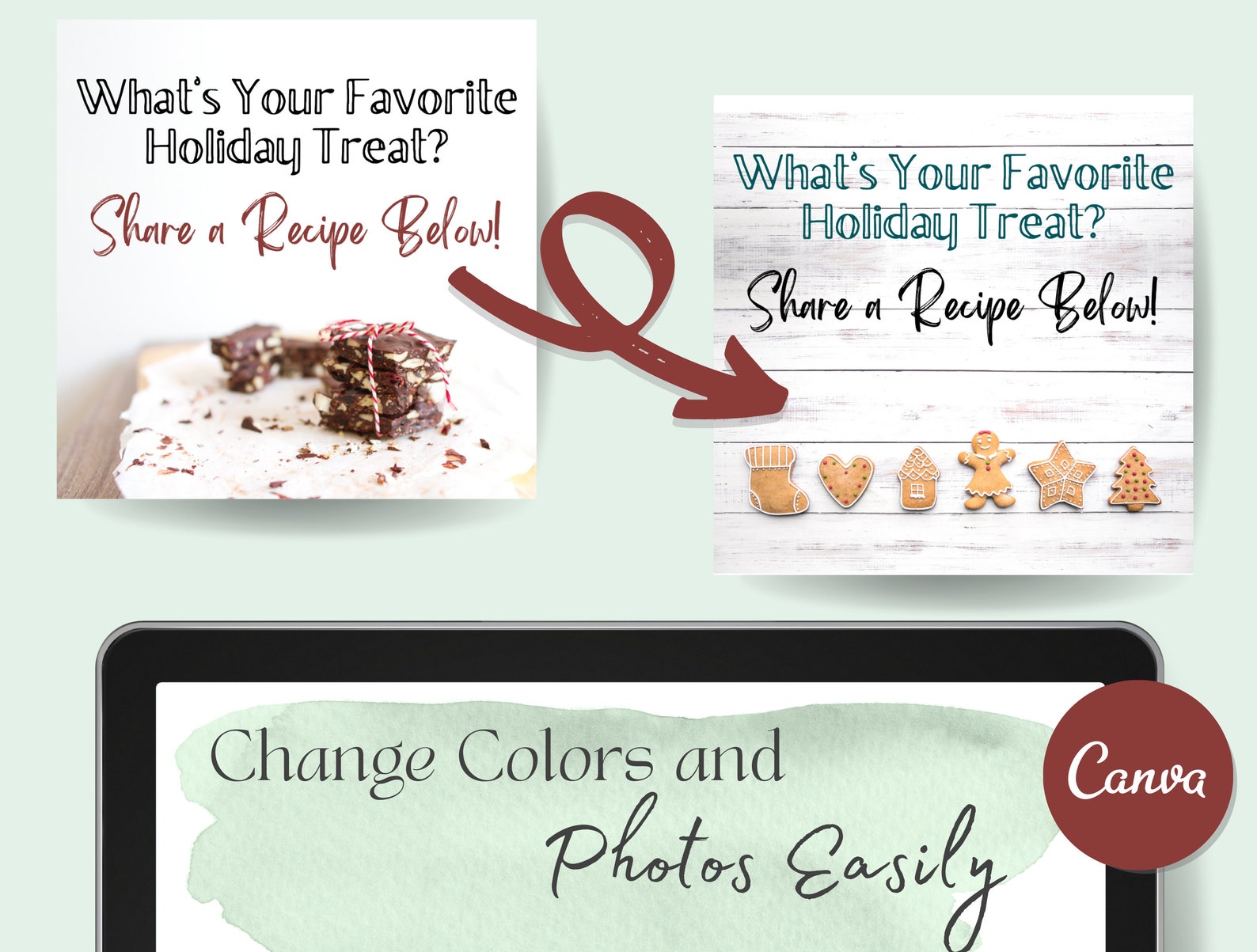 Christmas Engagement Social Media Posts, Christmas Social Media ...