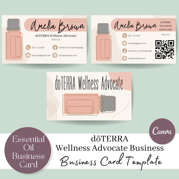 Doterra Business Cards - Etsy