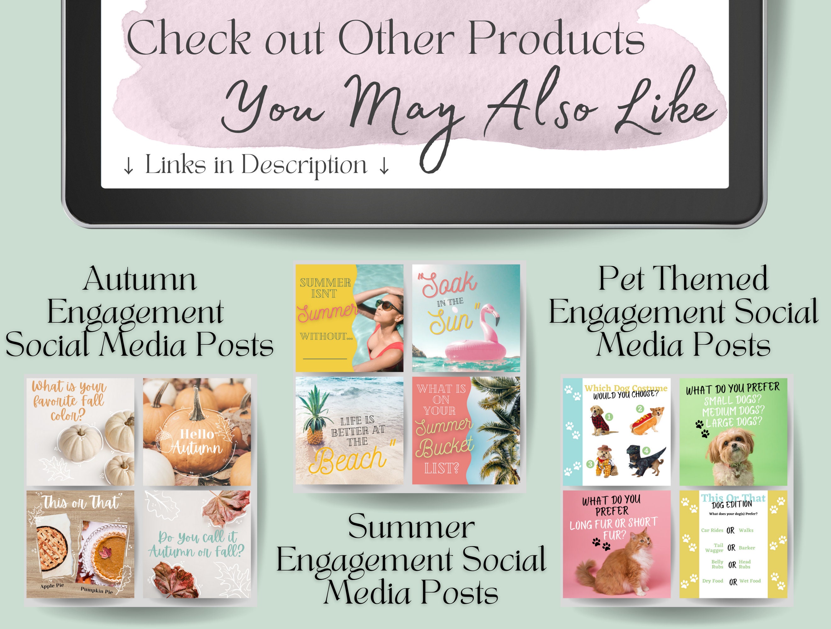 Cell Phone Themed Social Media Engagement Questions, Social Media ...