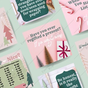 Christmas Social Media Engagement Posts: Holiday Games (canva Template ...