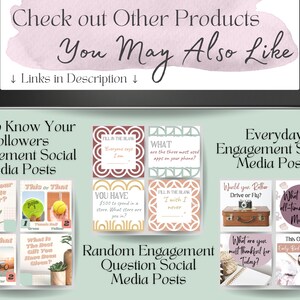 Home Decor & Real Estate Social Media Engagement Posts (canva) - Etsy