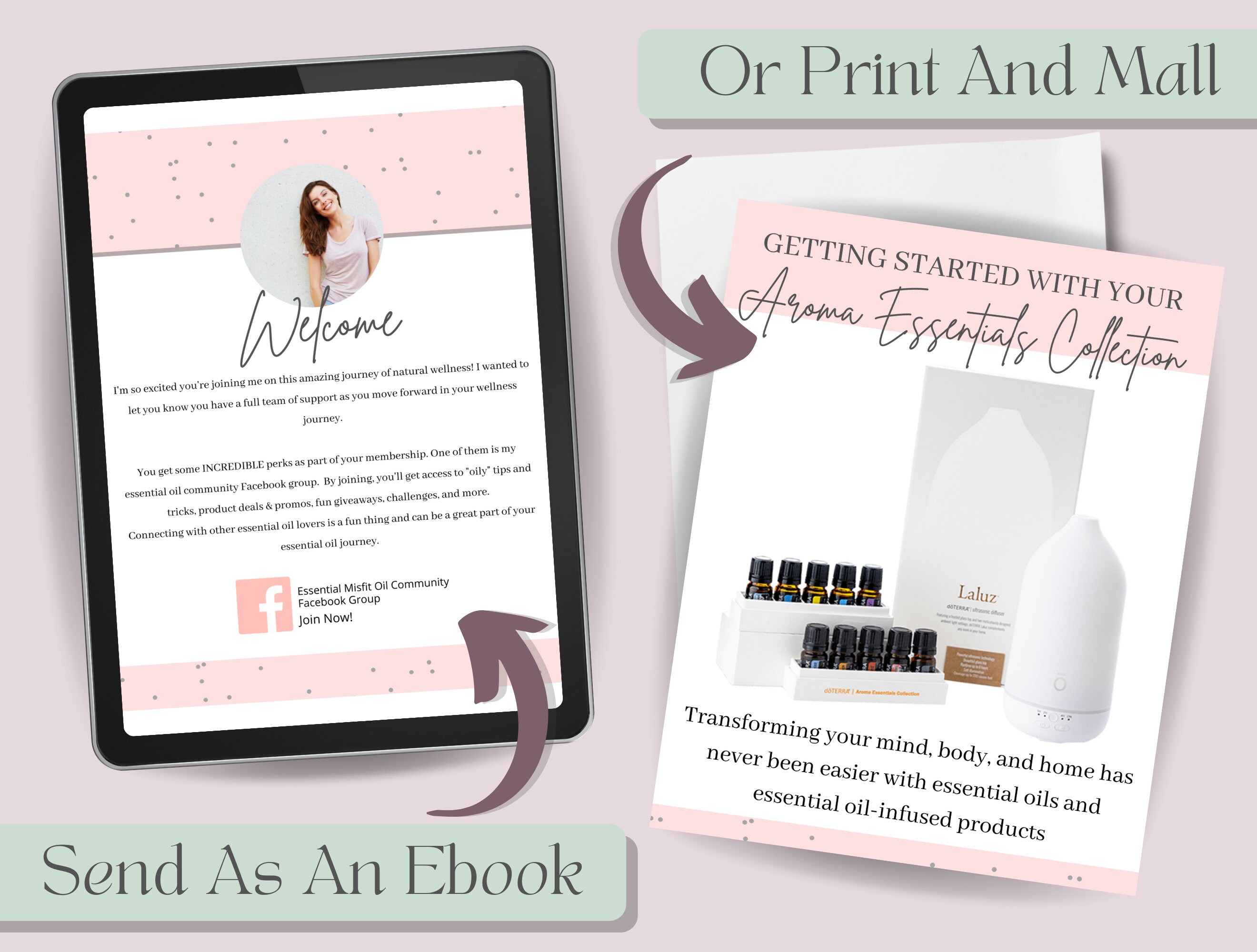 Doterra Welcome Enrollment Booklet Doterra Aroma Essentials - Etsy