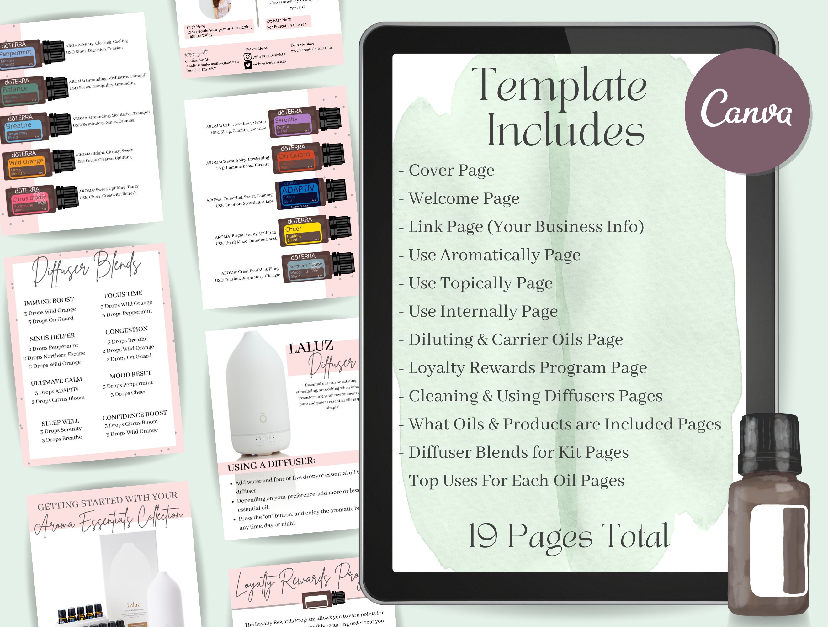 Doterra Welcome Enrollment Booklet Doterra Aroma Essentials - Etsy