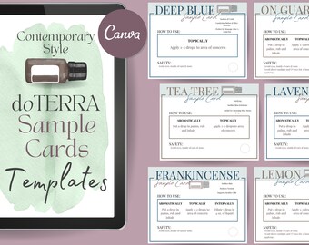 Doterra Sample Card - Etsy