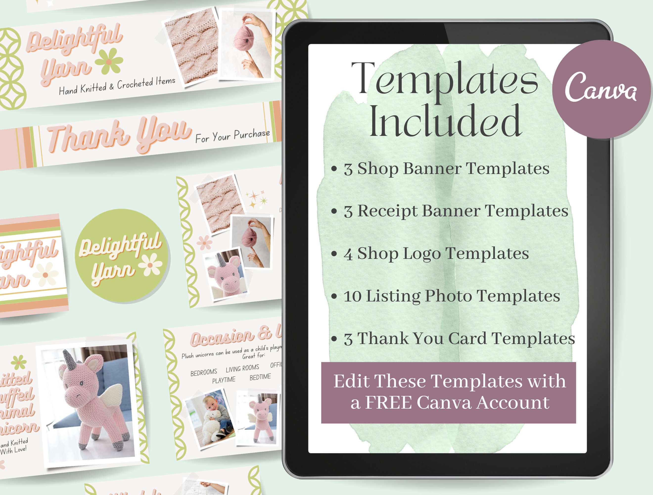 Etsy Shop Banner Etsy Shop Starter Kit Etsy Shop Template - Etsy
