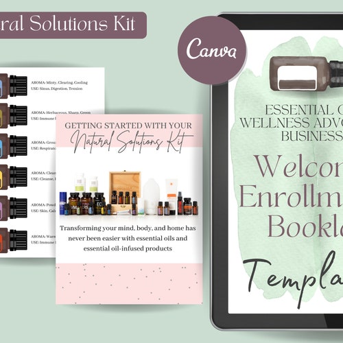 PRINTABLE DOTERRA Welcome Enrollment Kit Essential Oil Kit - Etsy
