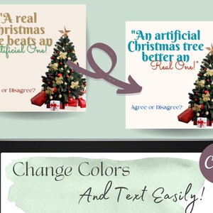 Christmas Ready to Post Social Media Posts, Christmas Engagement Social ...