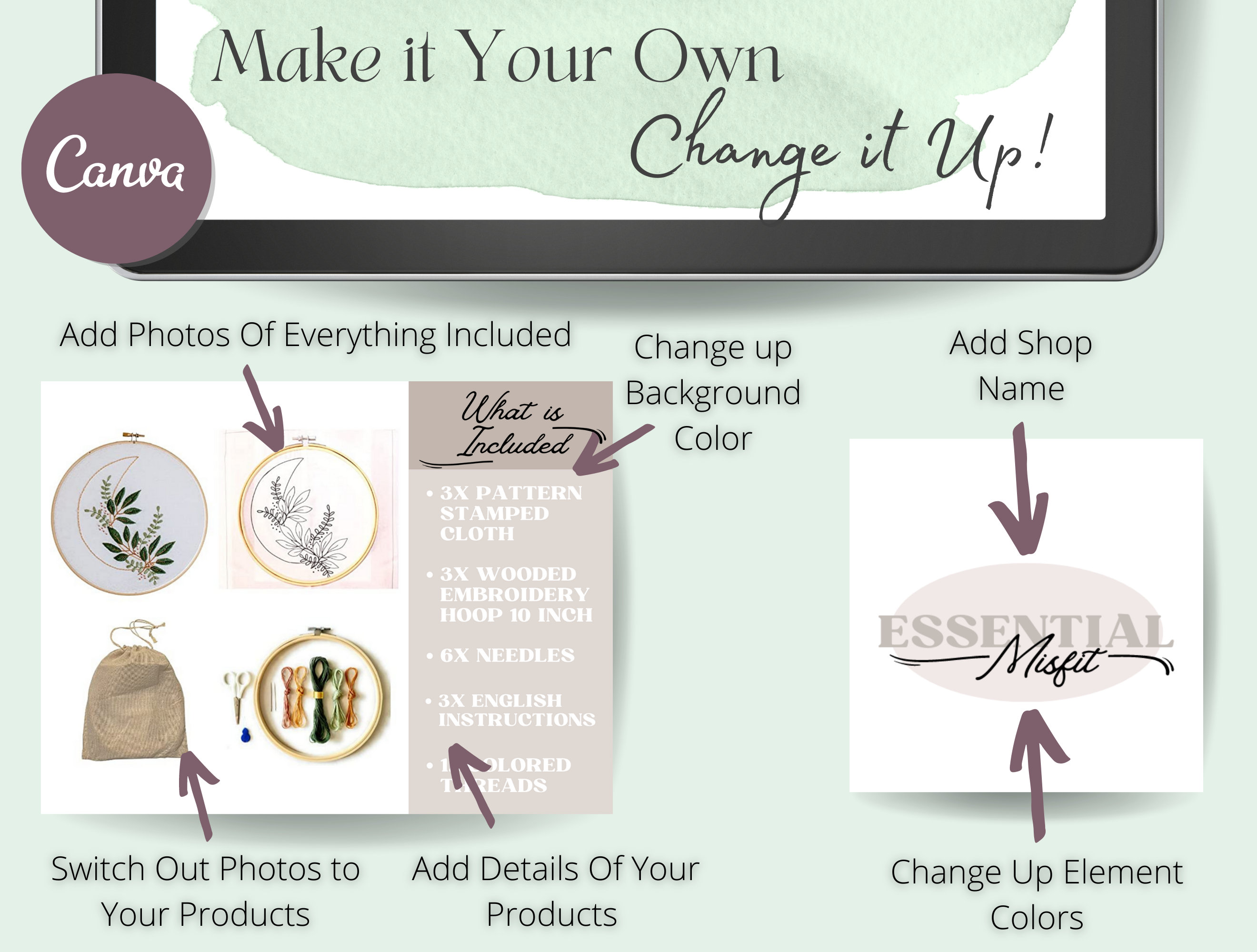 Etsy Shop Banner Template, Etsy Shop Bundle Kit, Etsy Shop Starter Kit ...