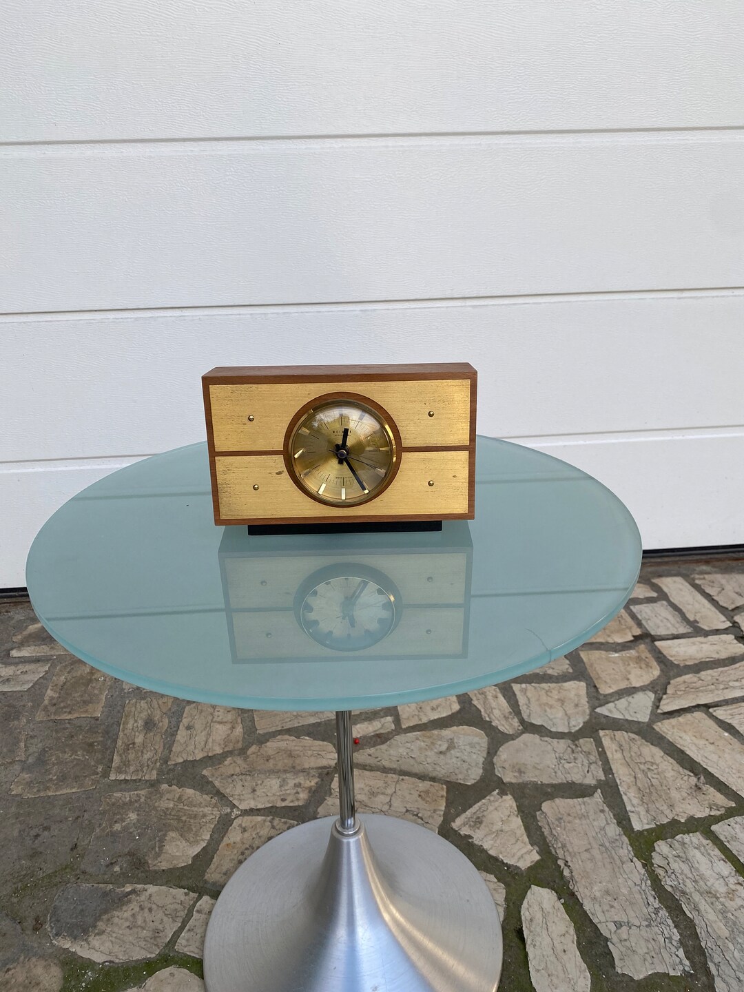 Weimar Vintage Quartz Table Clock 60s 70s - Etsy