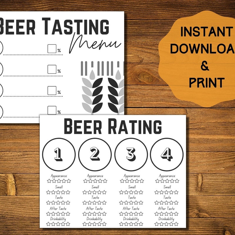 Beer Tasting - Etsy