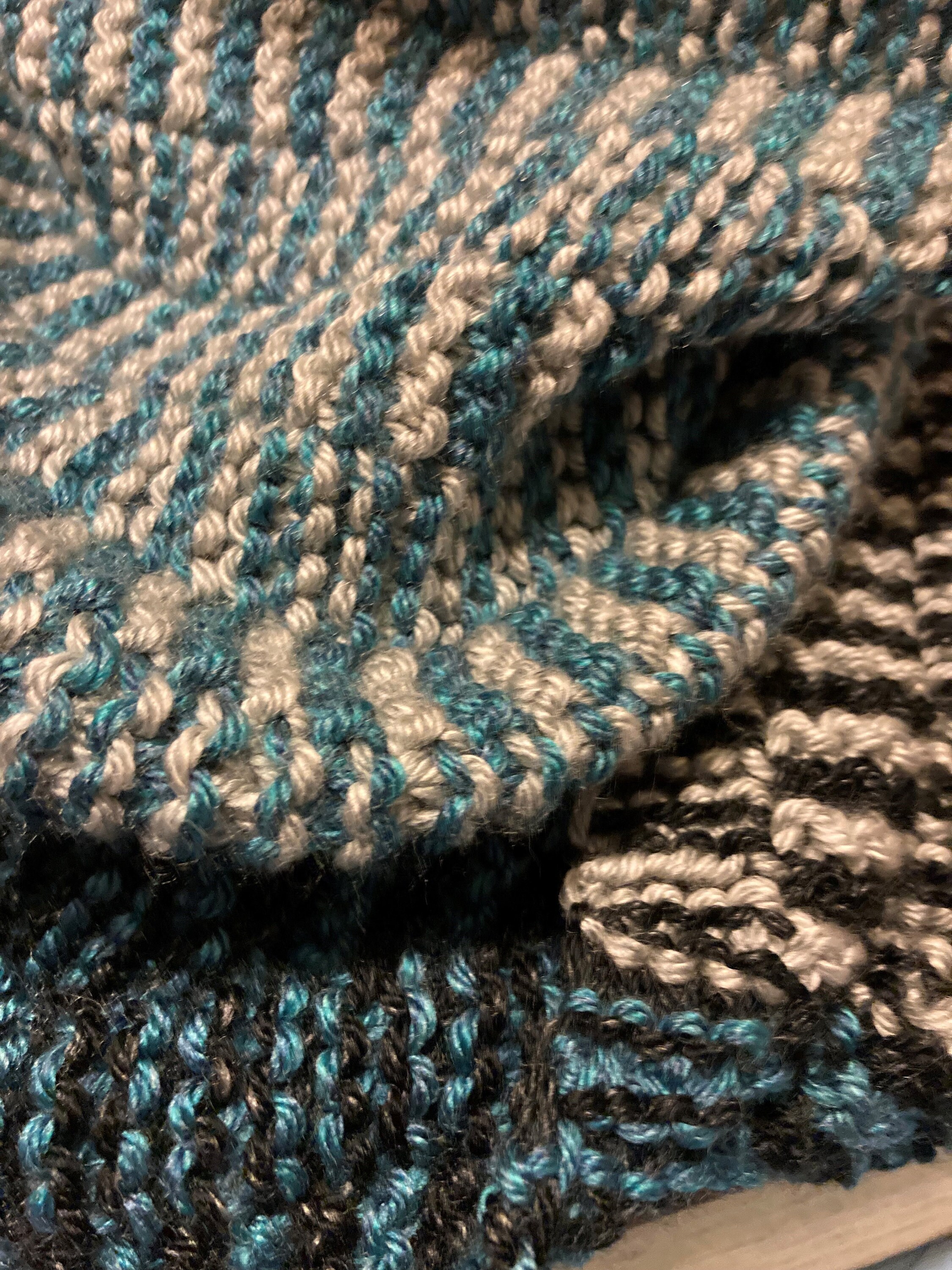 Tri Color Long Cowl - Etsy