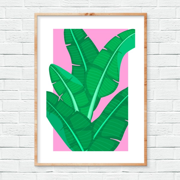 Banana Print - Etsy