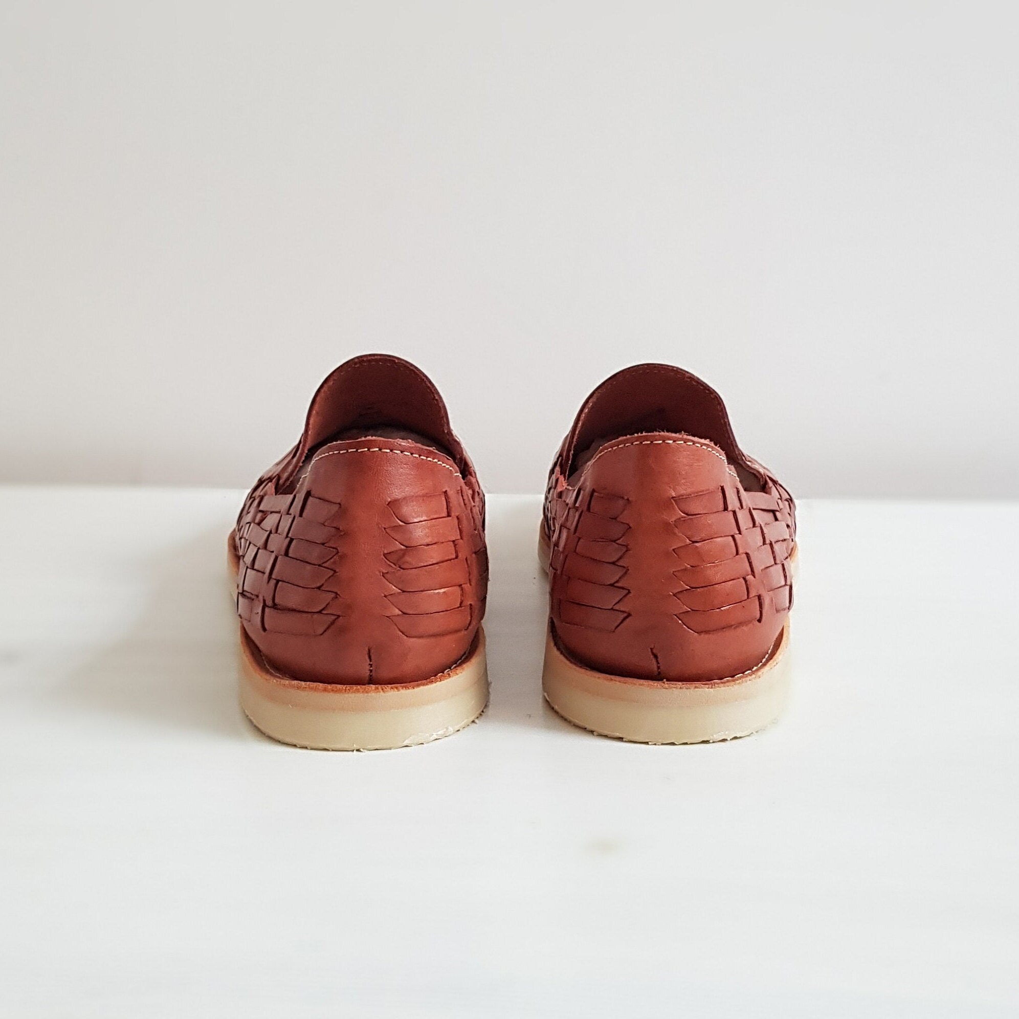 Acalan Leather Moccasin for Men Mexican Leather Shoes Ideal for Summer ...